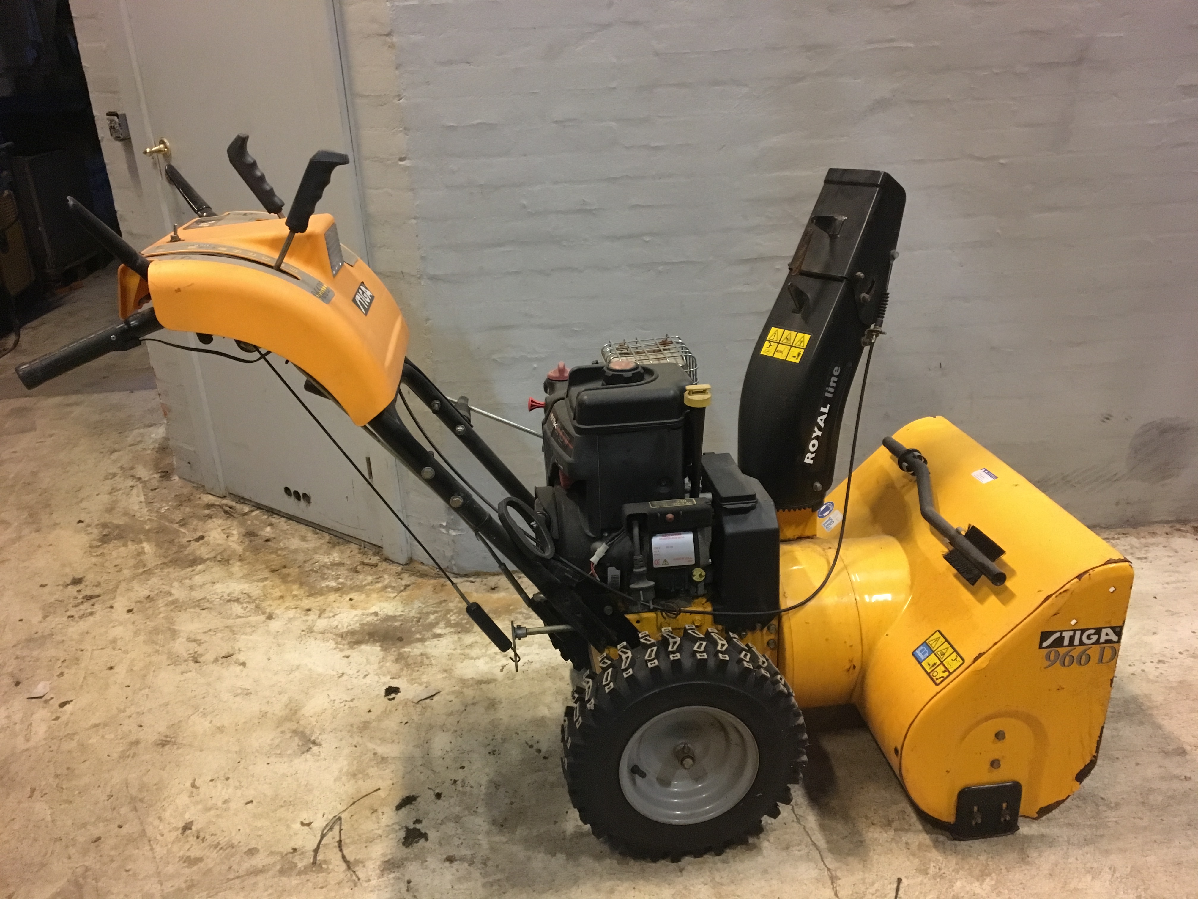 Stiga Brugt Sneslynge 966 D Royal Line | HSH Maskiner